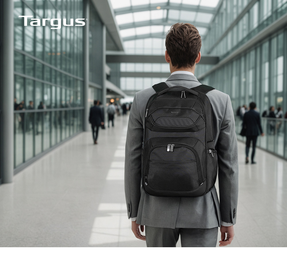 Targus Legend IQ EcoSmart 15-16 吋 22L 防盜後背包 - 黑色 (TSB705) - PChome 24h購物