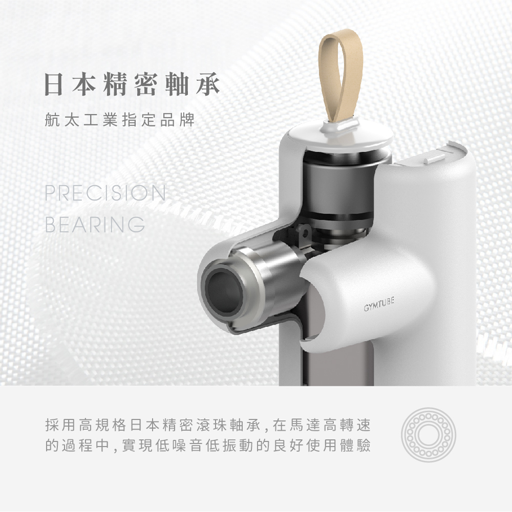 Lisscode 敲敲小摩 按摩槍/筋膜槍-白色 LB-300 (台灣設計製造) - PChome 24h購物