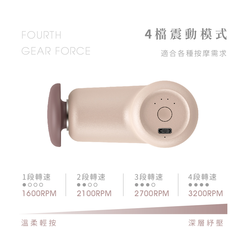 Lisscode 敲敲小摩 按摩槍/筋膜槍-白色 LB-300 (台灣設計製造) - PChome 24h購物