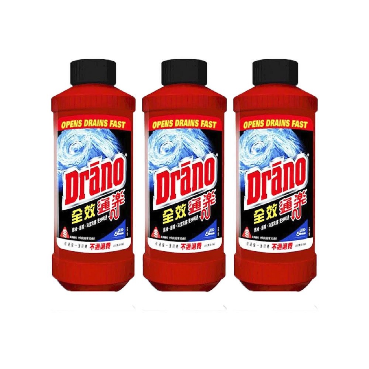 【Drano通樂】全效通樂500mlx3瓶(3罐) | 熱銷推薦 | 全家行動購