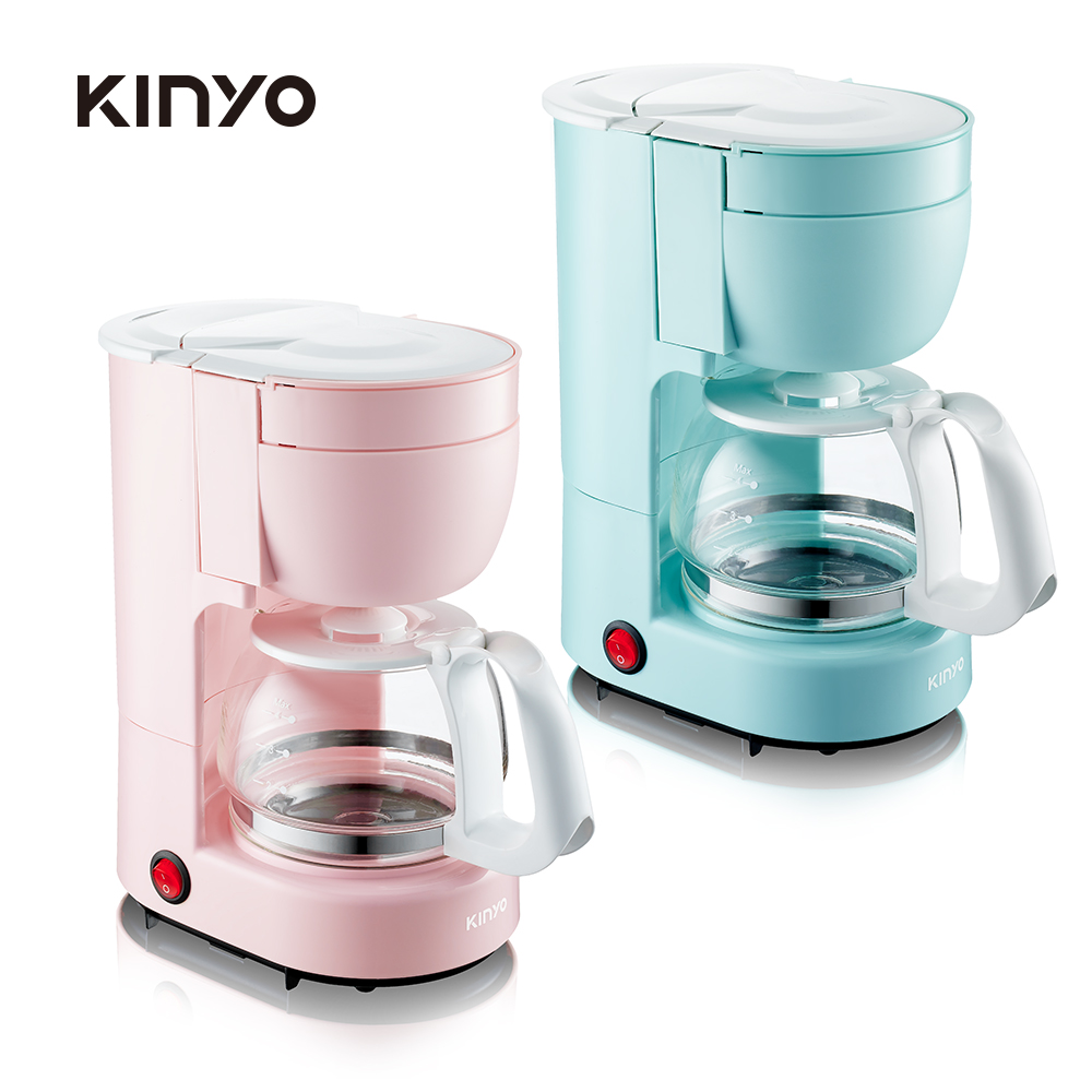 【廠商直送】KINYO-4杯滴漏式咖啡機-1.25L-兩色任選 | 熱銷推薦 | POYA寶雅線上買
