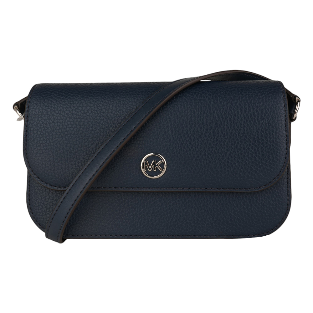 MICHAEL KORS-MK荔枝紋皮革磁釦斜背包(海軍藍)小 | 熱銷推薦 | 康是美網購eShop