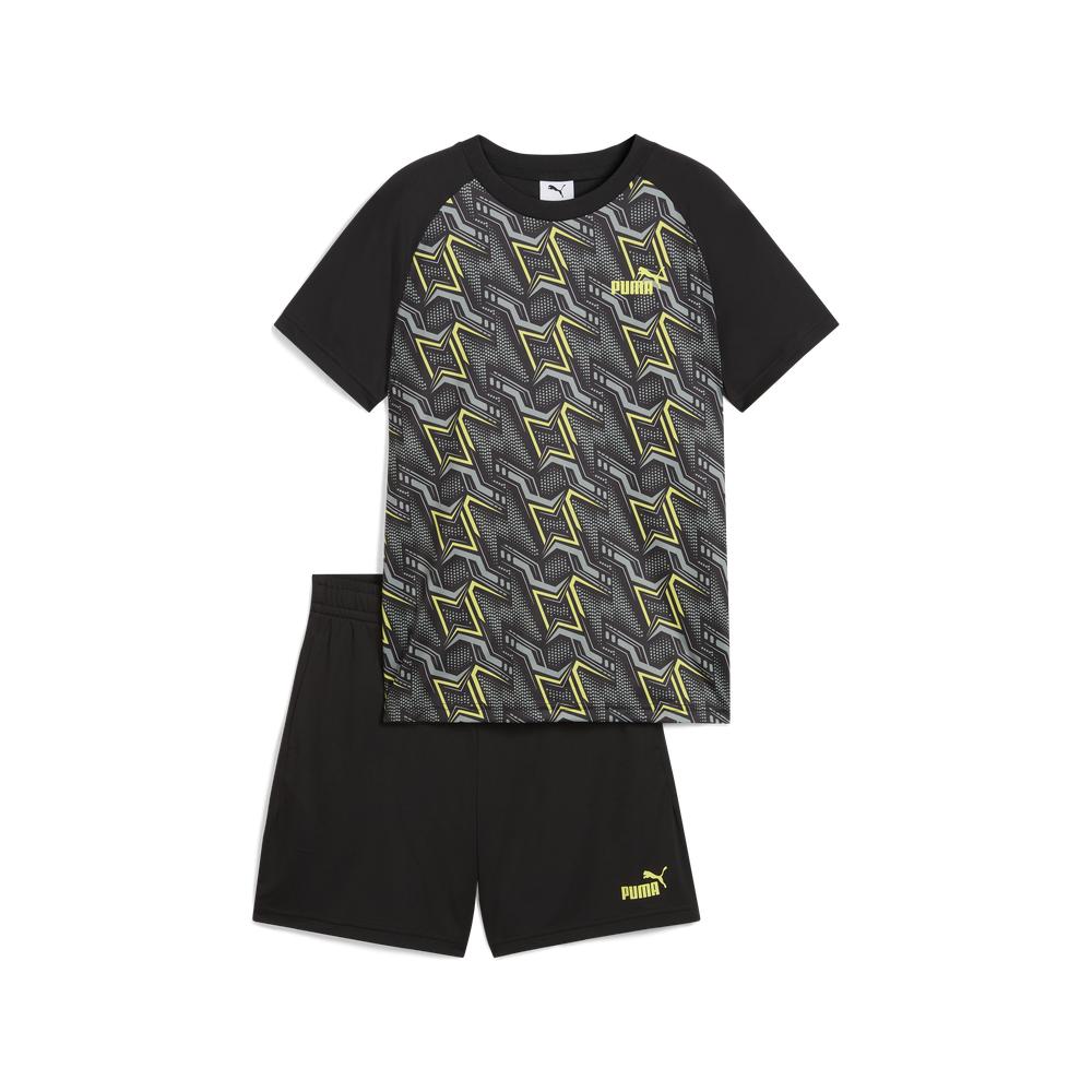 PUMA 基本系列TAD ESS短袖短褲套裝 男童 | 熱銷推薦 | PUMA台灣官方購物網站
