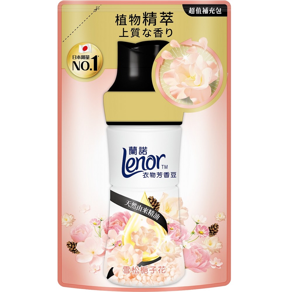 蘭諾Lenor衣物芳香豆雪松梔子花補充包440ML | 熱銷推薦 | 康是美網購eShop
