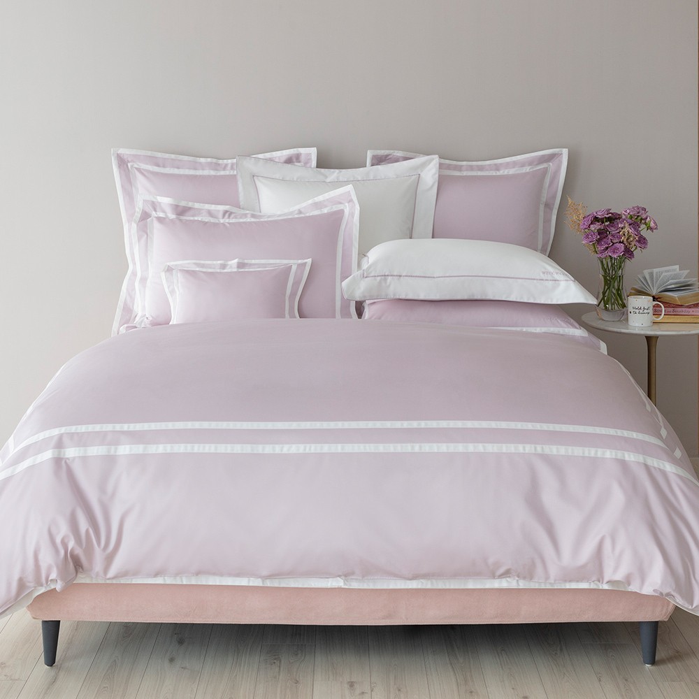 WEDGWOOD 紐曼Bi-Color 500織被套枕套三件組 經典粉 (百貨款特規加大 240x210cm) | 熱銷推薦 | 特力家品 ...