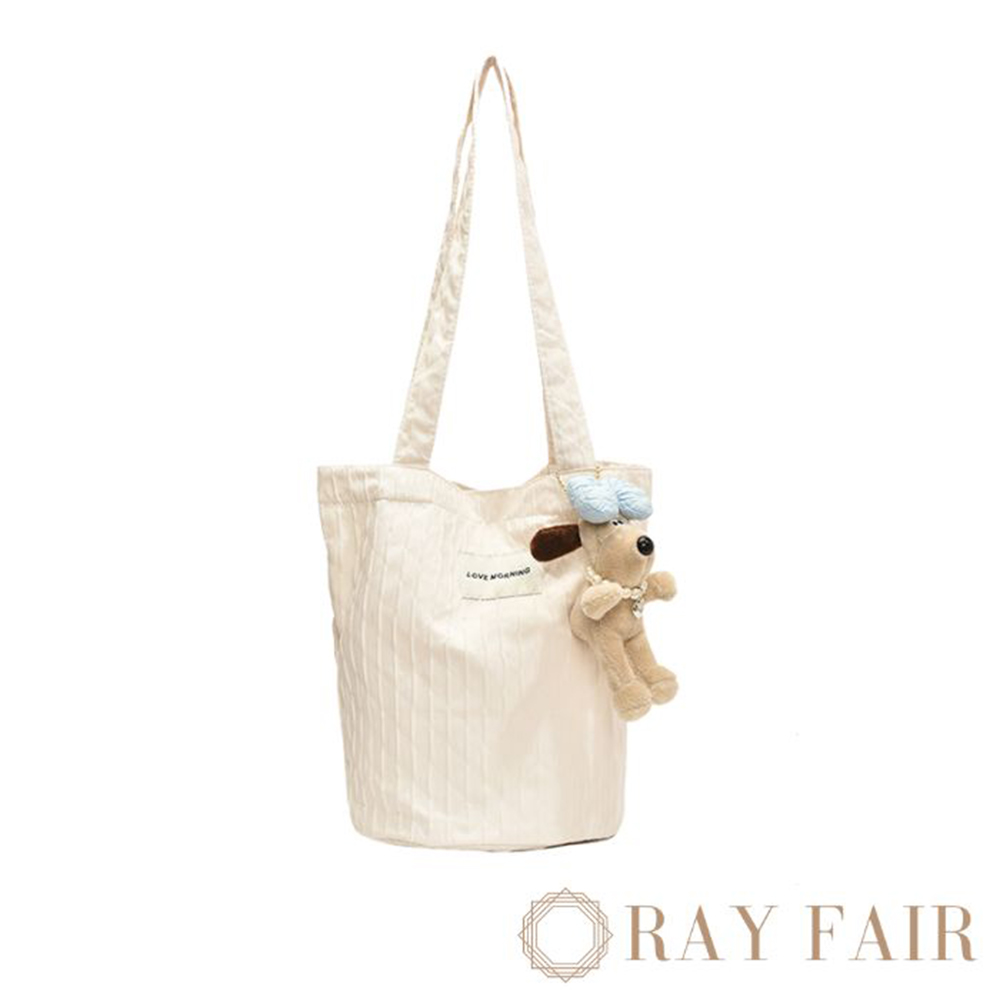 RAY FAIR美好生活 可愛韓系輕量菱格紋水桶包/肩背包 白色 | 熱銷推薦 | 康是美網購eShop