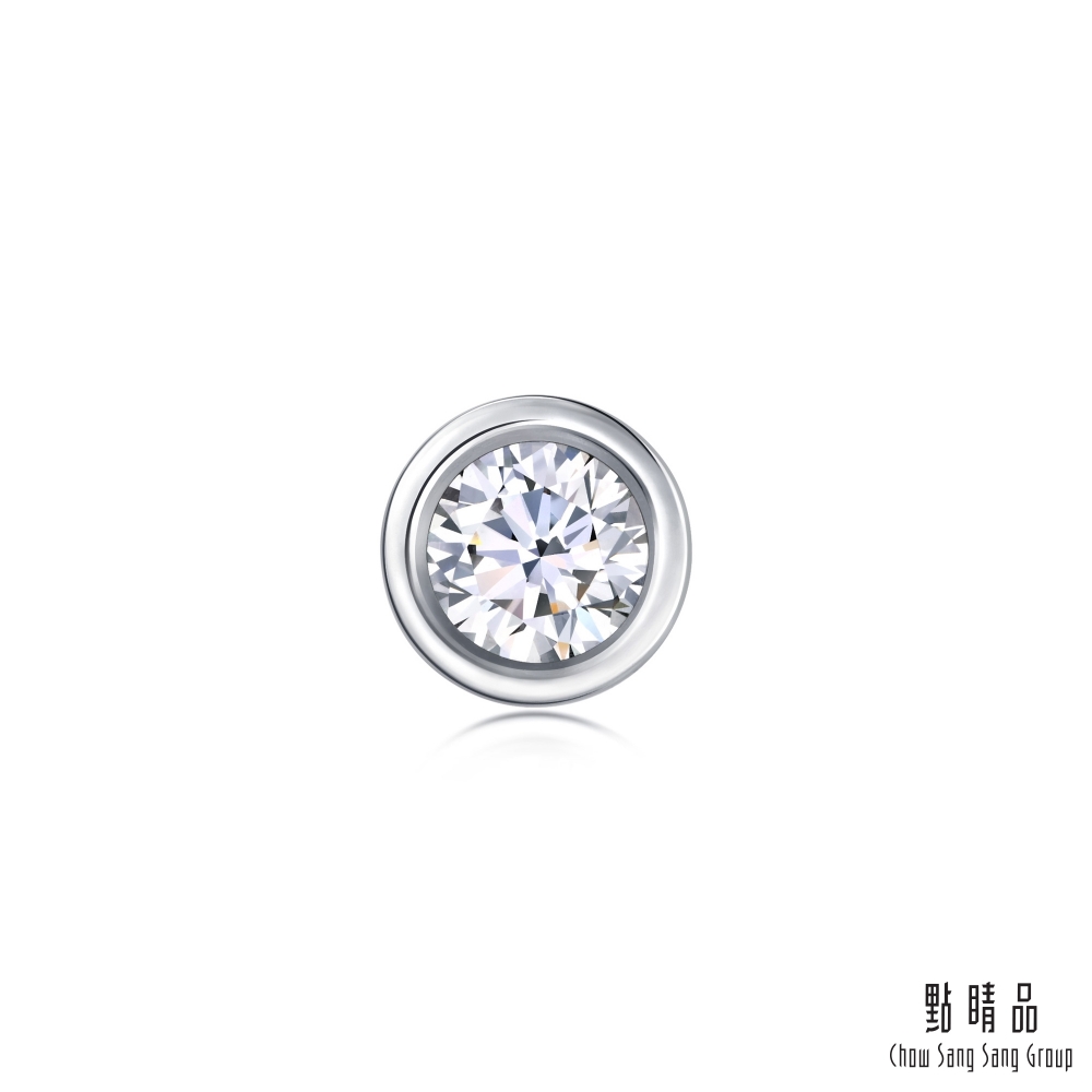 周生生,點睛品,18K金,K金,鑽石,耳環,送禮,自用