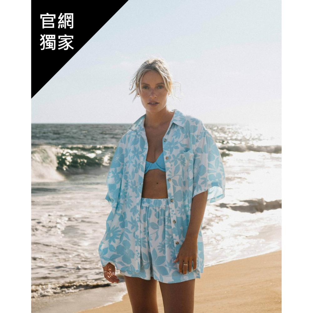 【BILLABONG】On Vacation Woven Shirt 短袖襯衫 海島藍