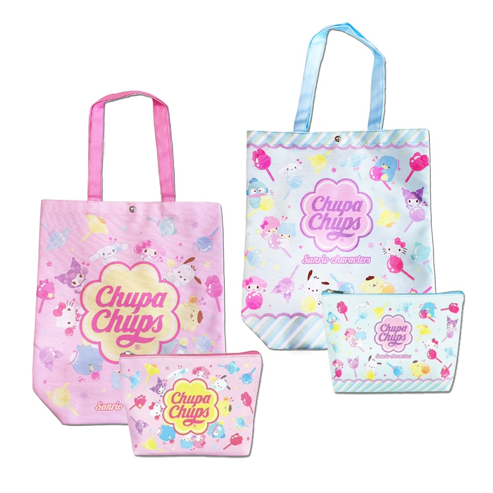 Ray Fair 美好生活系列 日本三麗鷗X加倍佳聯名帆布袋+化妝包組 (兩色可選) | 熱銷推薦 | 康是美網購eShop